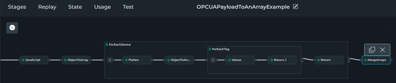 Real-time: Convert Hierarchy to Array
