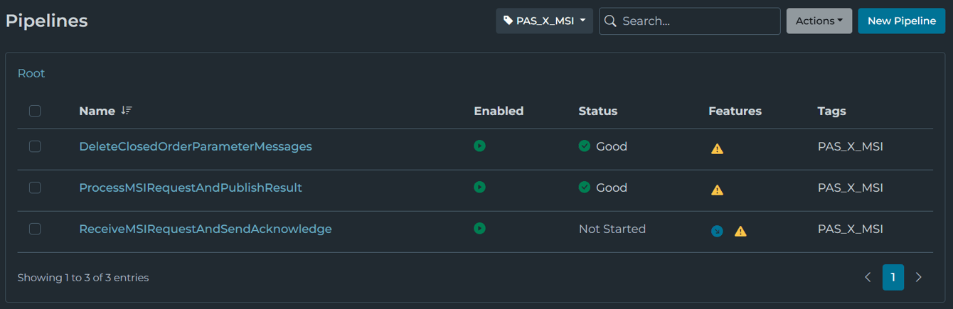 Körber PAS-X MSI interface via Web Services