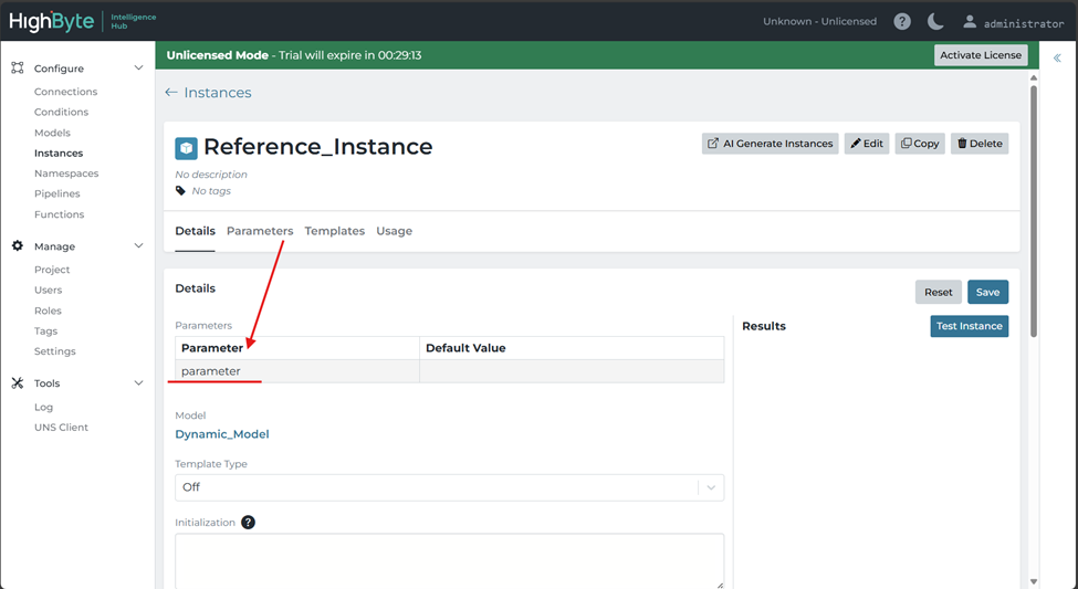 Getting Started: Dynamic References and Parameterization