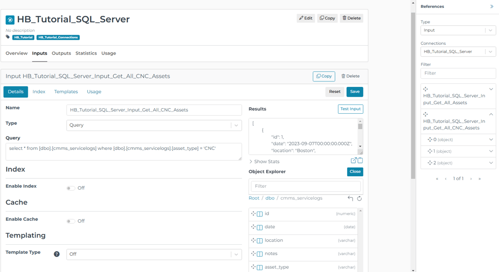 Tutorial: Connections