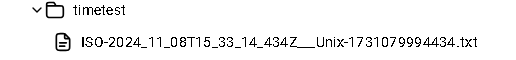 Add a DateTime or Timestamp to file name